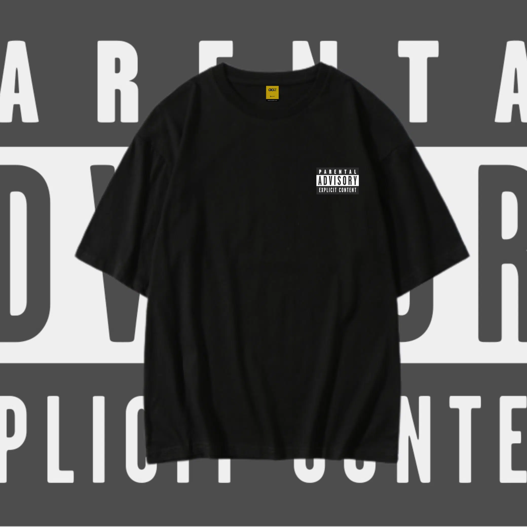 Basic Drop Shoulder T-Shirt (Maroon) - AAZ