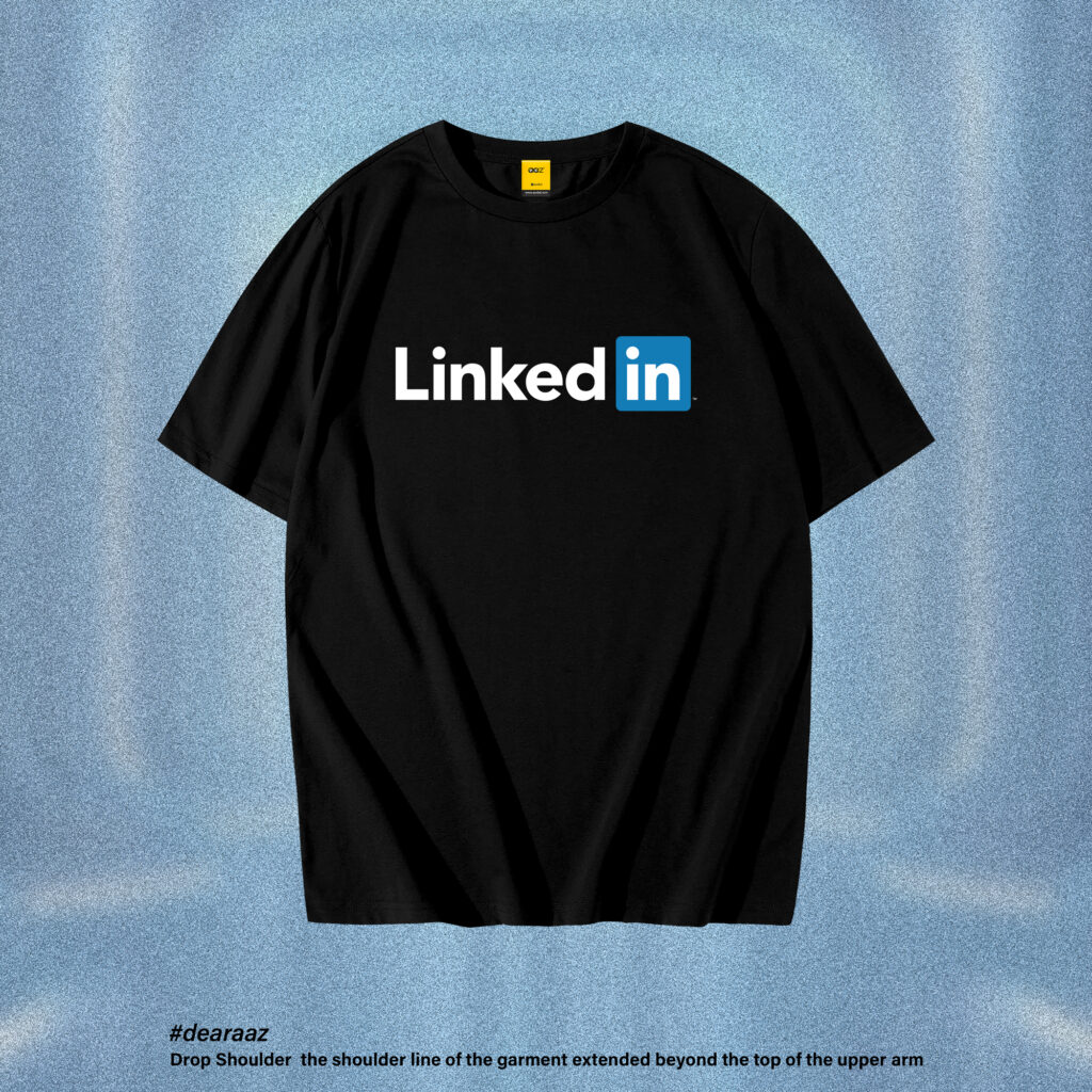 Drop Shoulder T-Shirt (LinkedIn) - AAZ