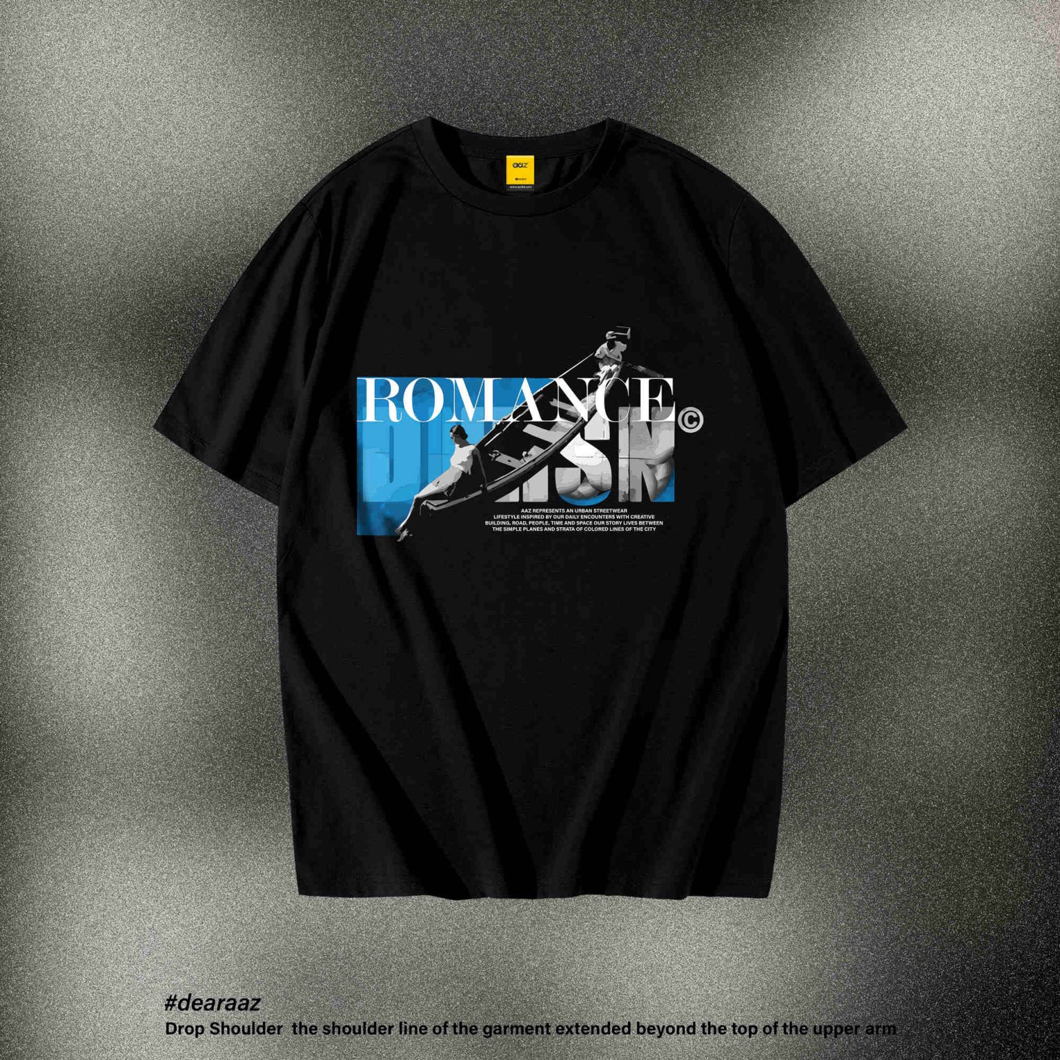 Drop Shoulder T-Shirt (Romance) - AAZ