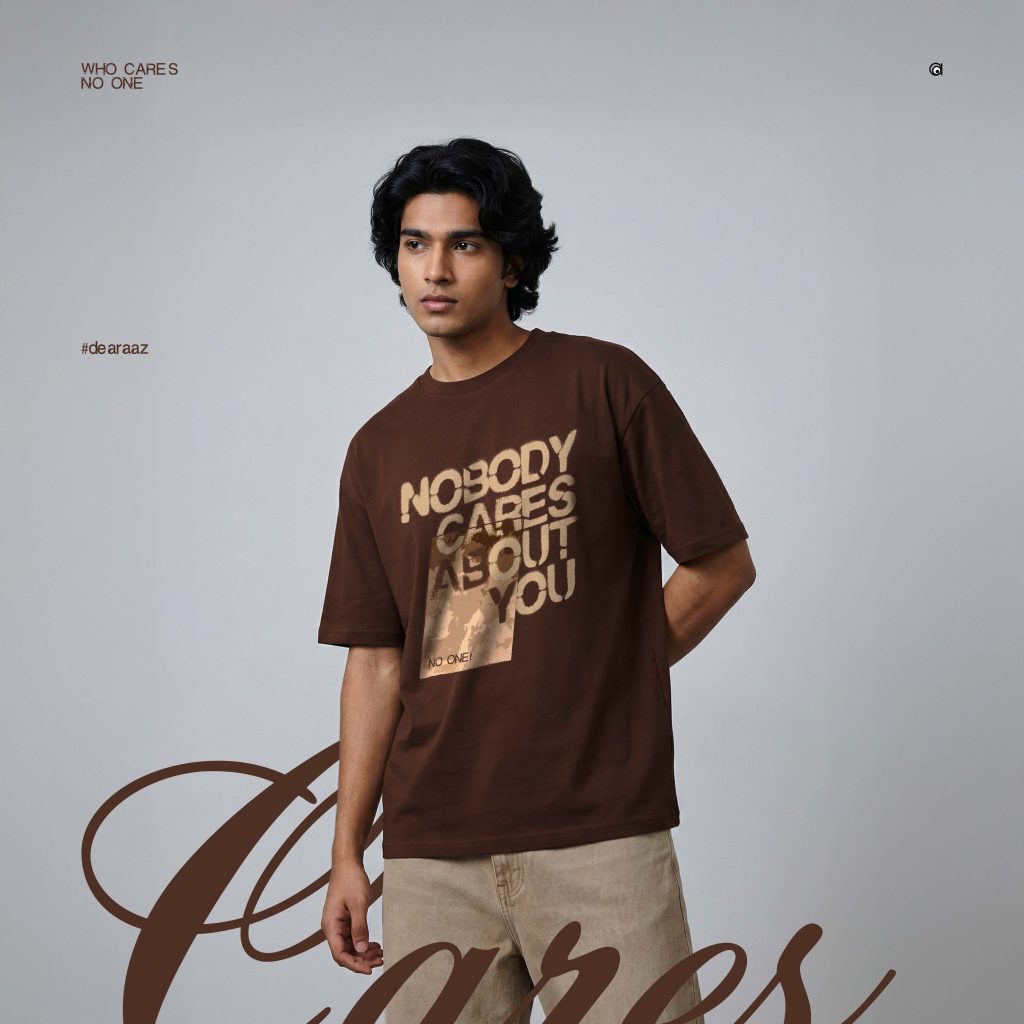 Nobody Cares T-Shirt | Premium Cotton | AAZ Bangladesh
